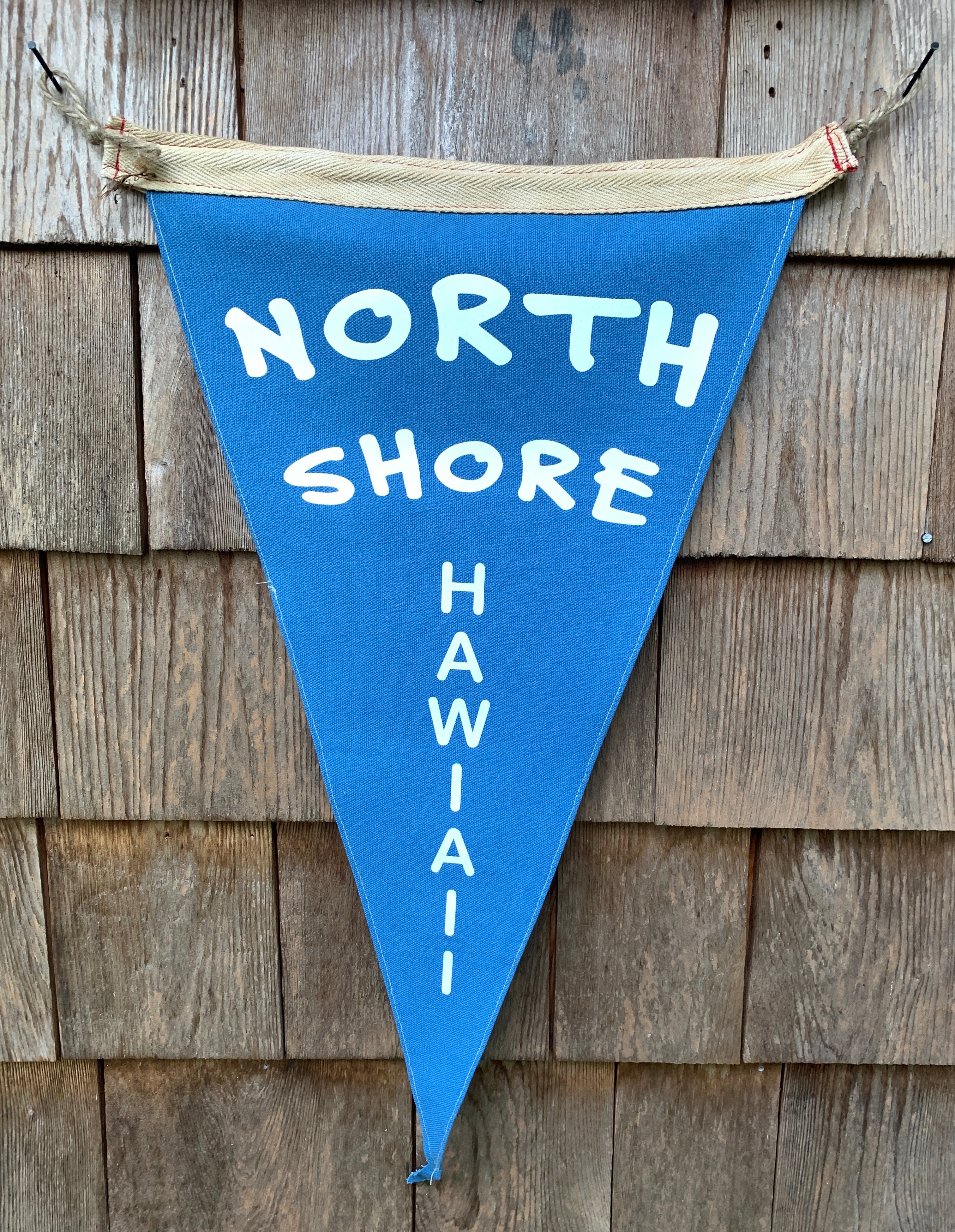 North Shore Hawaii Surf flag - pennant – Waxed Surf Flags