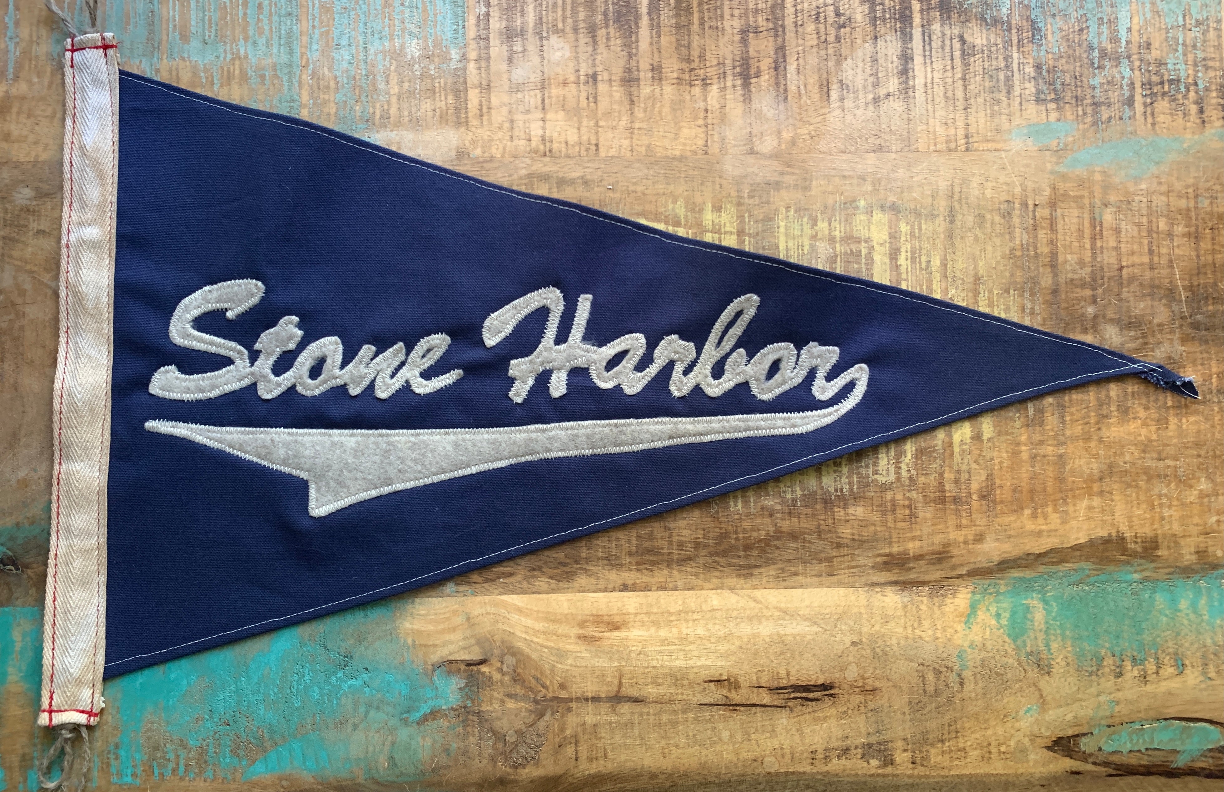 Stone Harbor NJ flag - pennant – Waxed Surf Flags
